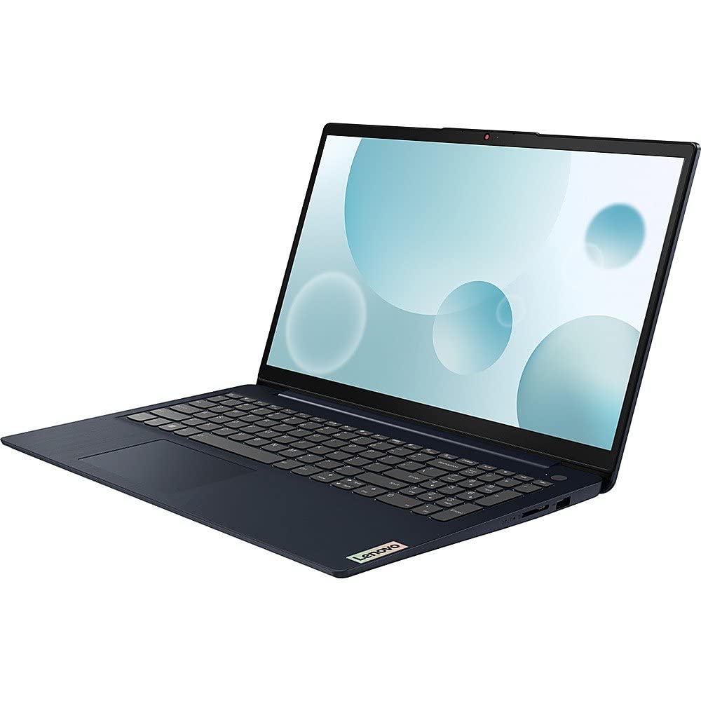 2023 Lenovo IdeaPad 3i 15.6" FHD Laptop Computer, 12th Gen Intel Hexa-Core i3-1215U (Beat i5-1155G7), 16GB DDR4 RAM, 512GB PCIe SSD, WiFi 6, Bluetooth5.1, Abyss Blue, Windows 11, BROAG Extension Cable