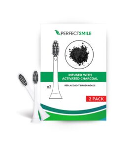 perfect smile electric toothbrush replacement charcoal heads