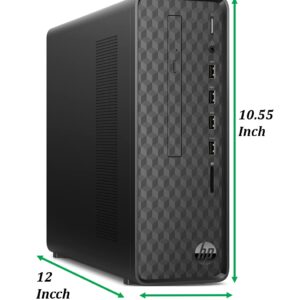 HP SFF Computer PC Intel Core i3-10th Gen Processor, 8GB Ram 256GB Solid State Drive, HDMI, Integrated WiFi & Bluetooth, Windows 11, S010-PF1016 (Renewed)