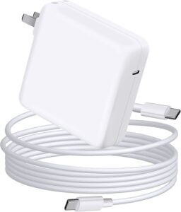 for mac book pro charger usb-c: 100w 6.7ft fast power adapter for type c device, compatible with macbook pro 16, 15, 14, 13 inch, mackbook air 13 inch, ipad pro 2021/2020/2019/2018…