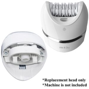 BRE700 Epilator Replacement Head for Philips Epilator Series 8000,BRE700 BRE740 BRE640 Wet & Dry Epilator Accessories Hair Removal Epilators Replacement Head