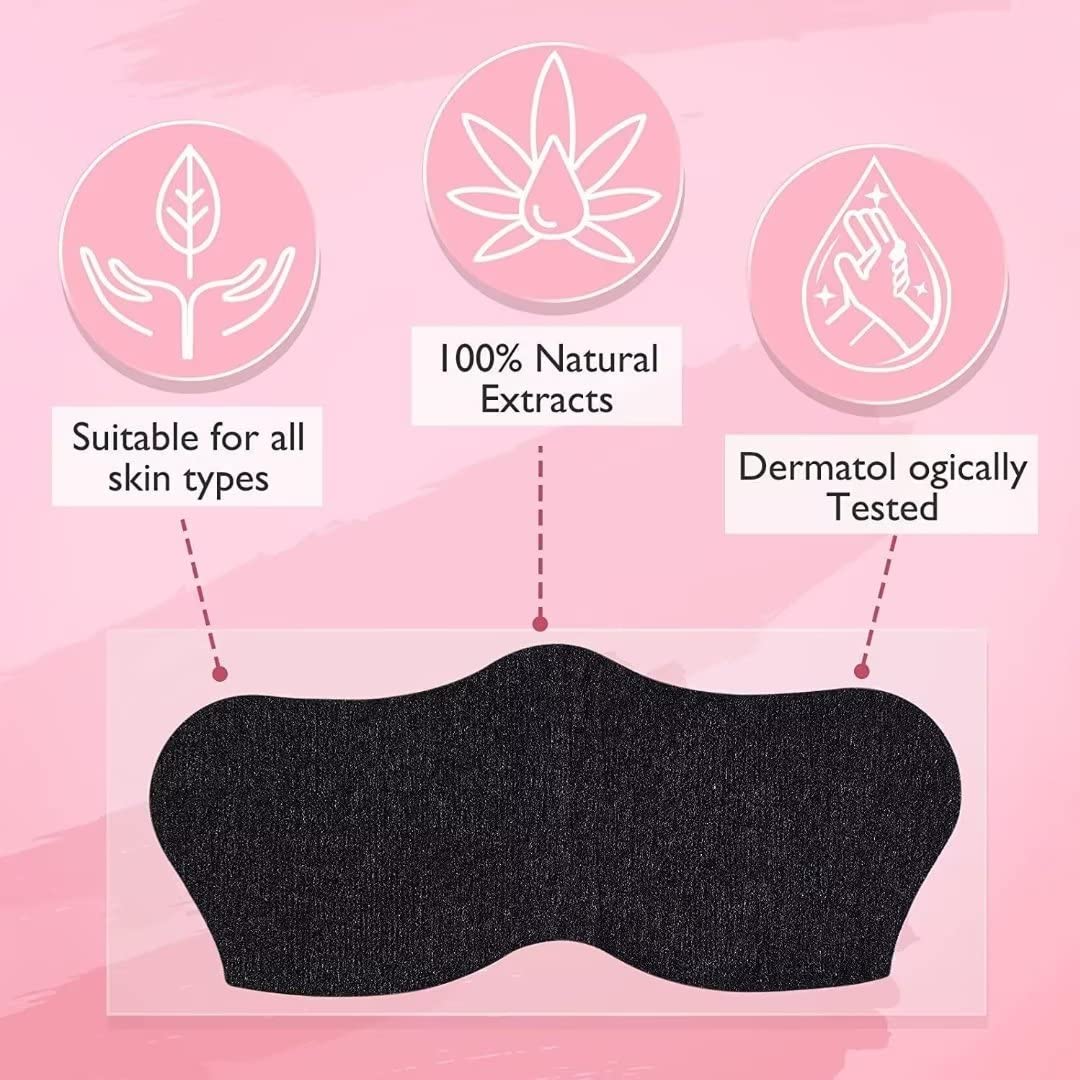 AUSLKA Blackhead Pore Strips,(70 Counts) Blackhead Remover-Deep Cleansing Charcoal Strips - Black Head Nose Strips -Black Head Remover