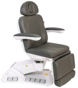 medi spa exam chair with memory and rotation 2246ebm (gray)