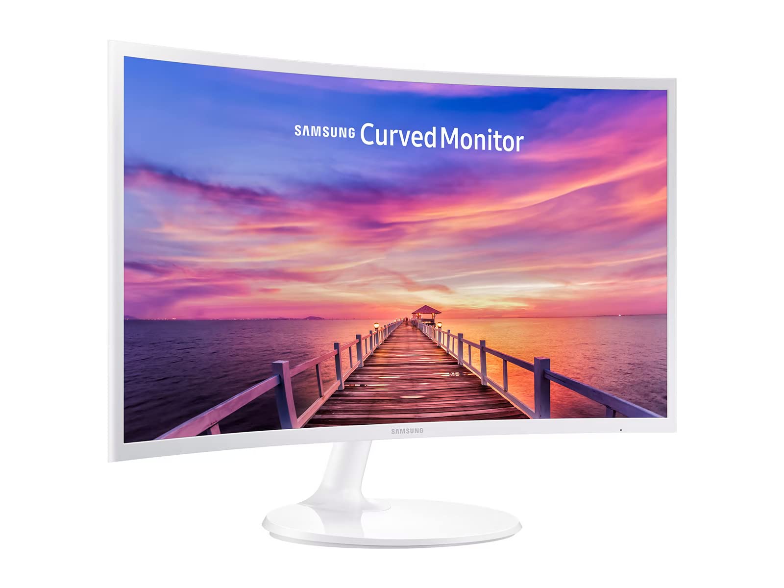 SAMSUNG Curved Monitor for Business Gaming 27" FHD 1920 * 1080 LED Widescreen AMD FreeSync 4ms Response Time 60Hz Refresh Rate Ultra-Slim HDMI DisplayPort Anti-Glare HDMI Cable (27inch) (27inch)