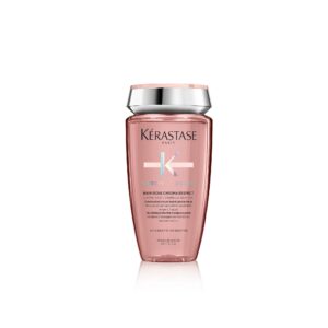 kerastase chroma absolu chroma respect shampoo riche | for sensitized or damaged color-treated hair | protects and nourishes | medium to thick hair | with lactic acid | 2.7 fl oz