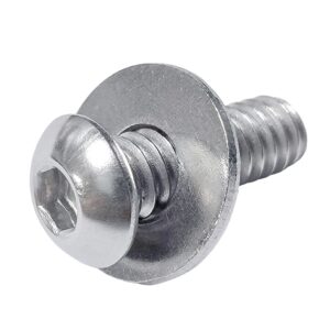 1/4-20 x 3/4" Socket Head Cap Screws Bolts,Stainless Steel 18-8 (304),Allen Socket Drive,Fully Threaded,25 PCS