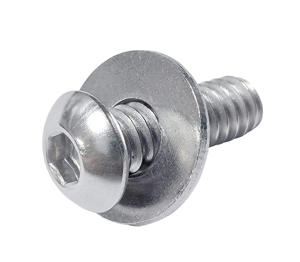 1/4-20 x 3/4" Socket Head Cap Screws Bolts,Stainless Steel 18-8 (304),Allen Socket Drive,Fully Threaded,25 PCS