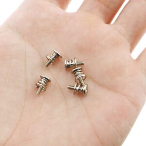 E-outstanding 20pcs GPU Graphics Card Back Plate Heatsink Screws Spring Screws Spare Parts Phillips CPU Mainboard Radiator Fixing Bolts DIY Step Screws M2 x 9mm