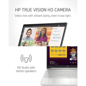 HP [Windows 11 Pro] Newest 15t Business Laptop, 15.6’’ Full HD Touchscreen, Intel Core i7-1165G7 Processor, Backlit KB, FP Reader, Wi-Fi 6, Webcam, HDMI, Silver (64GB RAM | 2TB PCIe SSD)