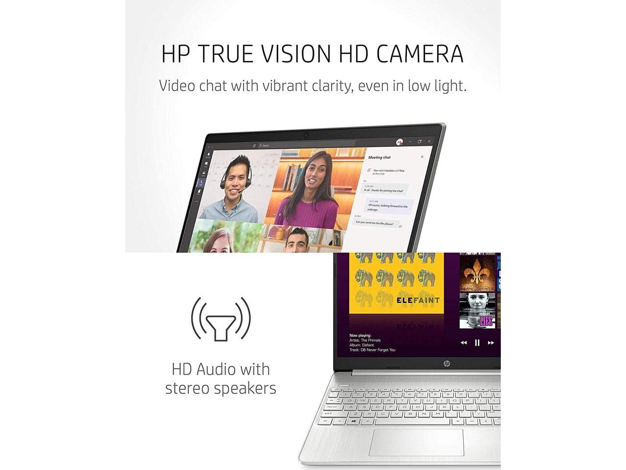 HP [Windows 11 Pro] Newest 15t Business Laptop, 15.6’’ Full HD Touchscreen, Intel Core i7-1165G7 Processor, Backlit KB, FP Reader, Wi-Fi 6, Webcam, HDMI, Silver (64GB RAM | 2TB PCIe SSD)