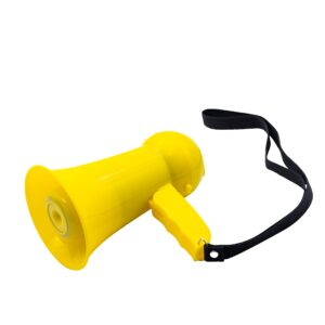 x-kilig mini megaphone bullhorn speaker with siren,record,and adjustable volume