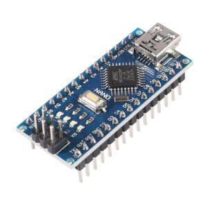 DWEII 2PCS for Nano V3.0 ATMEGA328P Module CH340C Chip 5V 16MHz Mini USB Micro-Controller Board with 2PCS Mini USB Cable Compatible with Arduino