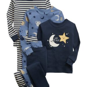 GAP unisex baby Set and Toddler Pajama Bottoms, Night Shadow, 3T US