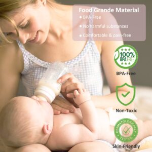 MMPANG Breast Pump Wearable,Electric Hands Free Breast Pump Leel,3 Modes & 9 Levels with LCD Display BPA Free, Low Noise Pumping Painless Breastfeeding Rechargeable and 19/21/24mm Flanges,Blue