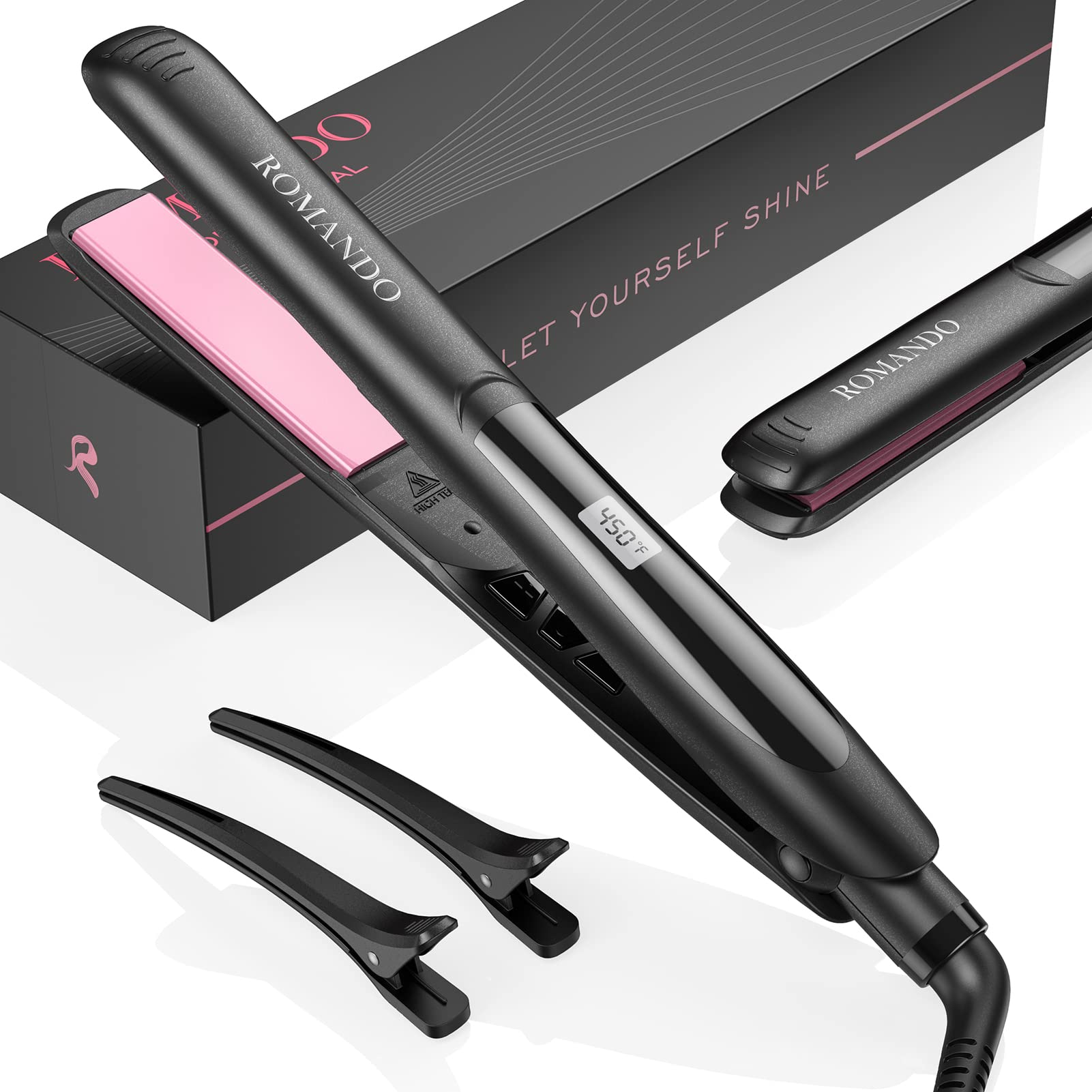 Hair Straightener with Dual Voltage - Ionic Straightener