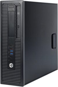 hp elitedesk 800 g1 sff workstation – intel core i5-4590 3.3ghz w/8gb ddr3, 128gb ssd, – windows 10 professional (renewed)