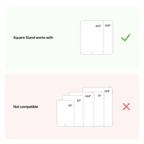 Square POS Stand for iPad (2nd gen, Lightning Connector)