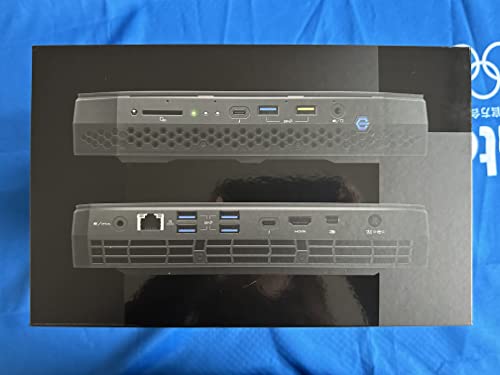 Intel NUC 12 Enthusiast NUC12SNKi7 Mini PC Core i7-12700H | 14 Cores/20 Threads | ARC A770 Graphics, Connectivity 6 USB-A, 2 USB-C, 1 HDMI, 2 Display Ports(16GB RAM 512GB SSD)