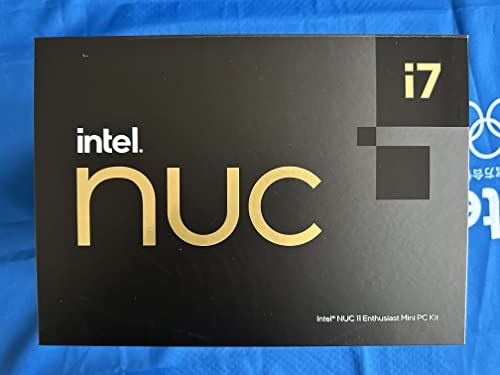 Intel NUC 12 Enthusiast NUC12SNKi7 Mini PC Core i7-12700H | 14 Cores/20 Threads | ARC A770 Graphics, Connectivity 6 USB-A, 2 USB-C, 1 HDMI, 2 Display Ports(16GB RAM 512GB SSD)