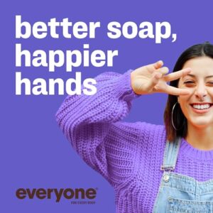 Everyone Liquid Hand Soap, 32 Ounce (Pack of 2), Lavender and Coconut, Plant-Based Cleanser with Pure Essential Oils