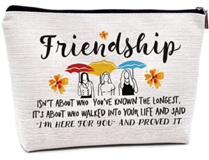 xinezaa women makeup bag for best friends friendship gifts for women friend gifts for women