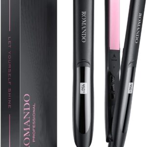 Flat Iron Hair Straightener 2 in 1 Straightening and Curling for All Thick Black Woman Hair