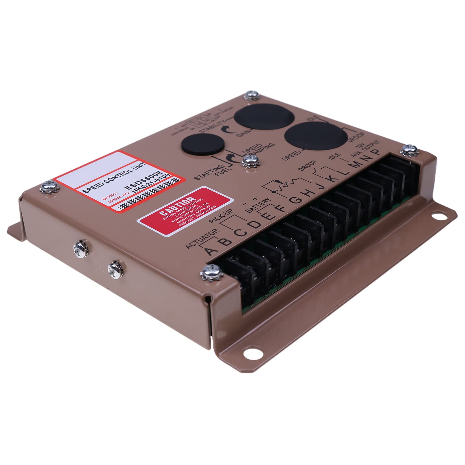 ADC120-12V Actuator+Speed Controller ESD5500E+Magnetic Pickup Sensor MSP6729 for Generator