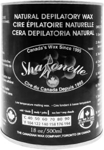 sharonelle soft wax all purpose natural depilatory canned wax │ cream │ 500 ml - 18 oz