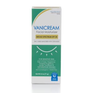 Vanicream Facial Moisturizer with SPF 30 - Mineral Sunscreen - 2.5fl oz - Formulated Without Common Irritants for Those with Sensitive Skin