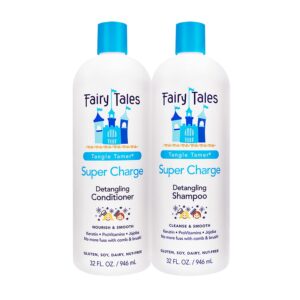 fairy tales tangle tamer kids shampoo & conditioner 32oz kits