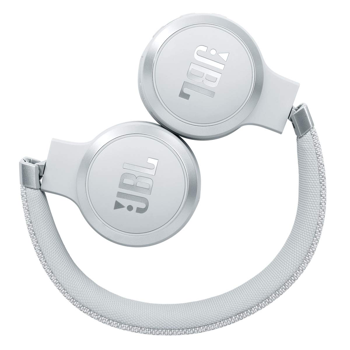 JBL Live 460NC - Wireless On-Ear Noise Cancelling Headphones with Long Battery Life and Voice Assistant Control - White (Renewed)