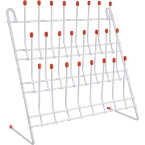 baluue test tube rack laboratory drying rack lab glassware drying draining rack desk top lab supply cleaning equipment for education or lab science use