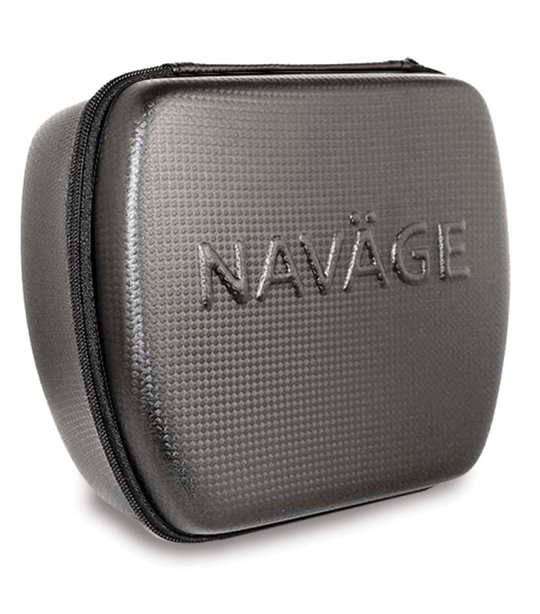 Navage Black Travel Case - Safety Case For Navage Nasal Irrigation System - Anti-Scratch Protector - Travel Storage Case & Nose Cleaner Organizer for Navage Nose Cleaner and 12 SaltPods (Black)