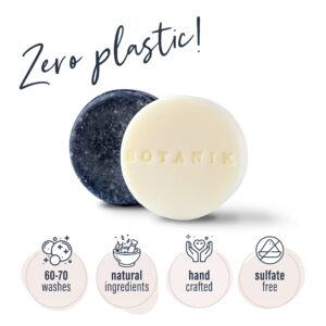 Solid Shampoo and Conditioner Bar set for Oily Hair- Keep Oil In Control And Enhance Healthier Strands The Natural Way -Solid All Natural Bars - Eco-Friendly, Sulfate Free, Zero Plastic -Men, Women &