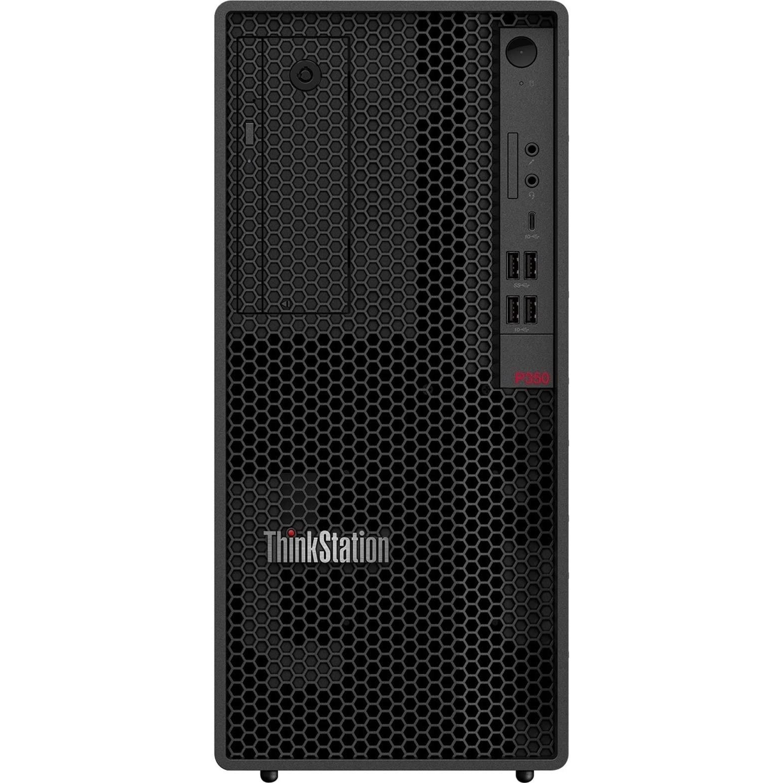 Lenovo ThinkStation P350 30E30079US Workstation - 1 x Intel Core i9 Octa-core (8 Core) i9-11900 11th Gen 2.50 GHz - 32 GB DDR4 SDRAM RAM - 1 TB SSD - Tower