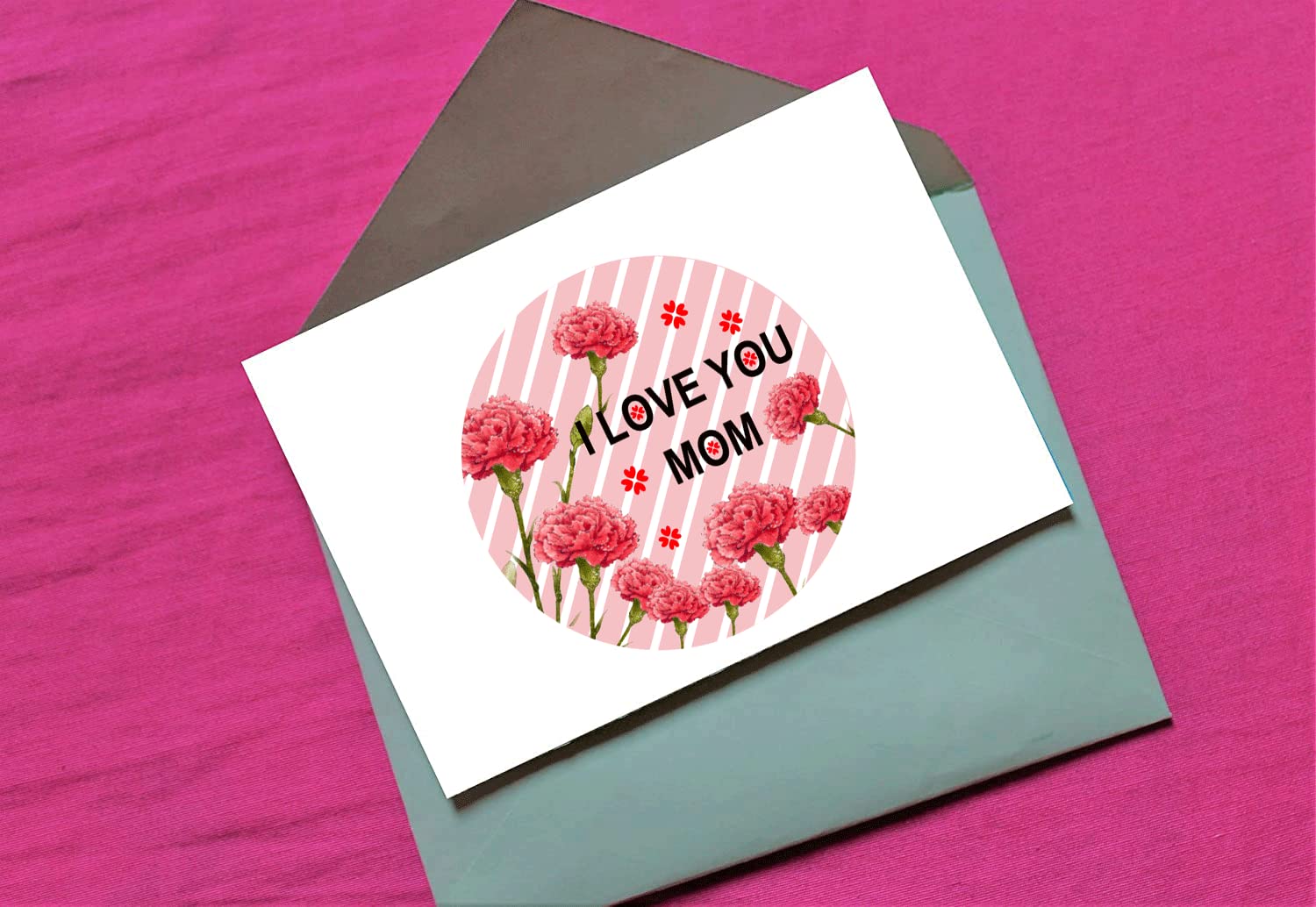 2 Inch Happy Mothers Day Stickers Mother’s Day Labels Floral Mother's Day Gift Tag for Card,Presents Package Bag 500 Pcs/Roll