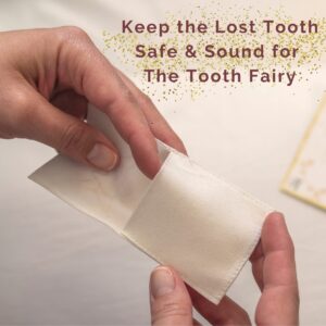 20 Moments of Tooth | 20 Customizable Cash Replacement Tooth Fairy Cards and 1 Tooth Fairy Bag | Tooth Fairy Gifts for Girls and Boys | 20 Moments Fairy Funds ToothFairy Gift