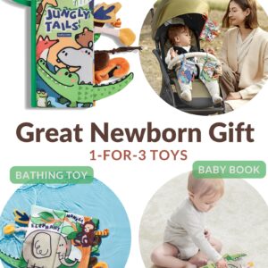 bc babycare 6 PCS Baby Books 0-6 Months,BabyToys 0-6 Months,Montessori Toys for Babies 6-12 Months,Baby Toys for Baby Boy Gifts