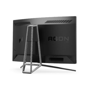 Porsche Design Agon PD27 27" Gaming Monitor, 1000R Curved QHD (2560x1440), 240Hz 0.5ms, DisplayHDR 400, Light FX, Quick Switch Keypad, Low Input Lag, Height-Adjust, Black (Renewed)