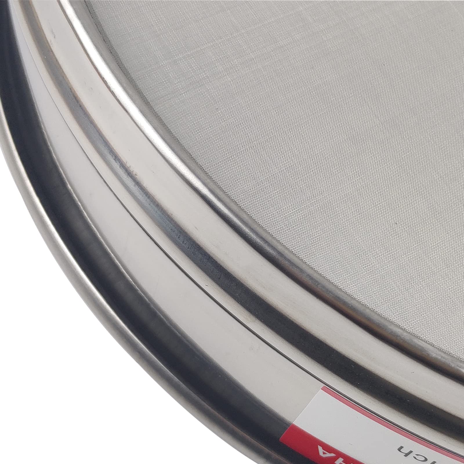 LABALPHA 100 Mesh Lab Sieves, 100 Mesh Test Sieve, 12'' Diameter, 304 Stainless Steel Wire Cloth (0.15mm)