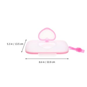 Artibetter 2pcs Adult Wipes Wipes Dispenser, Baby Box, Portable Wipes Dispenser, Baby Wipes case, Baby Wipe Holder, Lovely Infant Wipes Storage Water Wipes Baby Box Baby Wipe Warmer