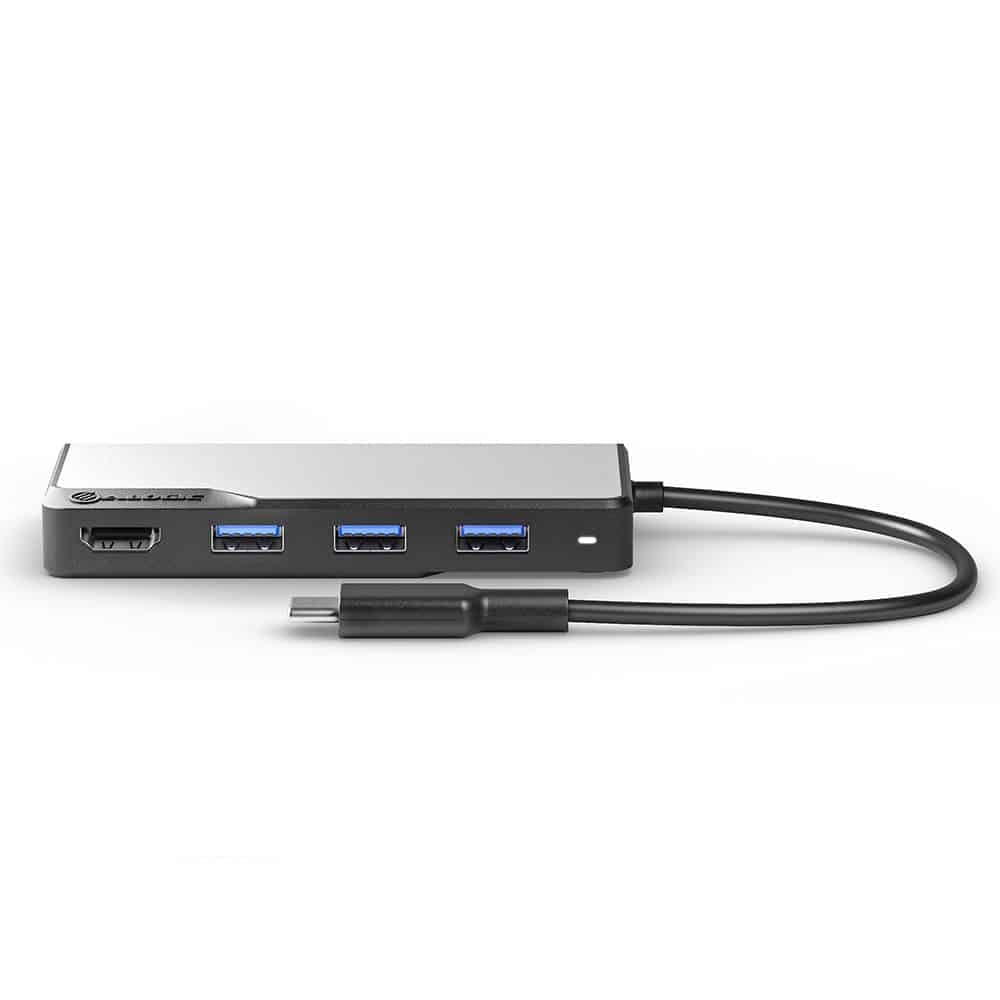 ALOGIC USB-C Fusion CORE 5-in-1 Hub V2-3 x USB-A3.1 Gen 1, 1 x USB-C 3.1 Gen 1 100W PD, and 1 x HDMI 4K [60Hz]