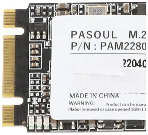 PASOUL SSD 128GB SATA M.2 2280 6GB/s Compliant 3D TLC Max Read 530MB/s Write 400MB PAM2280M2-128