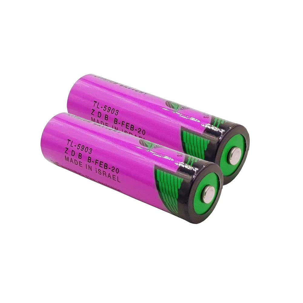 BAOBUTE 10PCS 2400mAh 3.6V SL-360PLC/TL-5903 AA Lithium Battery for Tadiran TL-5903 SL-360 S7-400 ER14500 TL-5903 / SL-360v 0