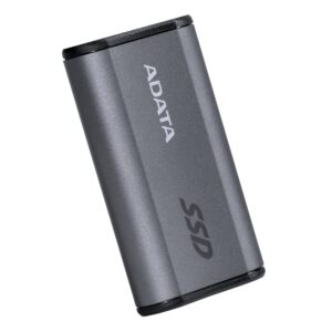 ADATA SE880 1TB - Up to 2000 MB/s- SuperSpeed USB 3.2 Gen 2x2 USB-C External Portable SSD Titanium (AELI-SE880-1TCGY)