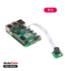 Arducam 8MP IMX219 175 Degree Ultra Wide Angle for Raspberry Pi Camera Module, Compatible with Raspberry Pi 5, 4 Model B, Pi 3/3B+, and Pi Zero 2W