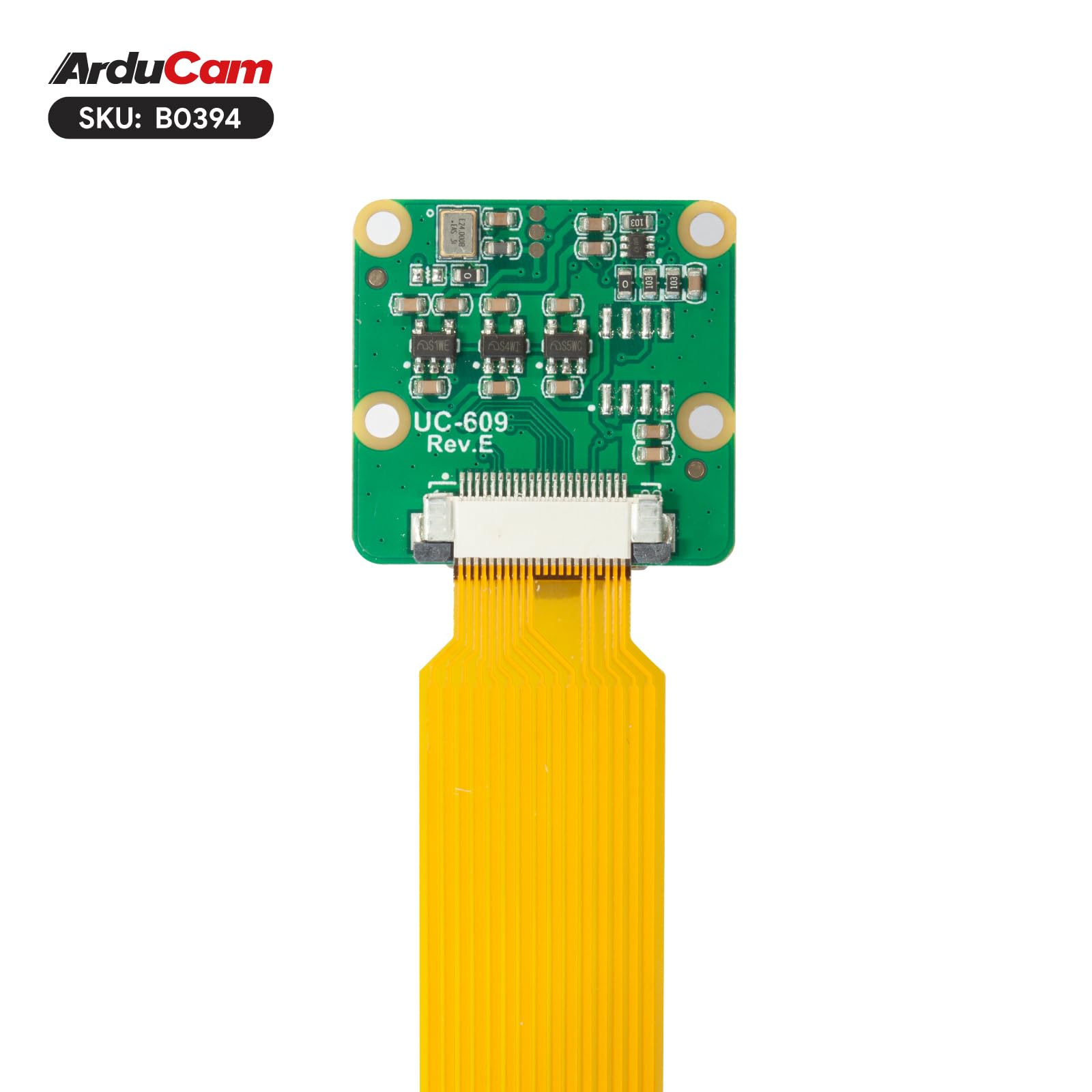 Arducam 8MP IMX219 Camera Module for Raspberry Pi, with Low Distortion 105°(D) FOV M12 Lens, Compatible with Raspberry Pi 5, 4 Model B, Pi 3/3B+, Pi Zero 2W and More