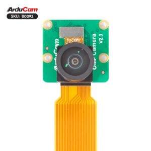 Arducam 8MP IMX219 175 Degree Ultra Wide Angle for Raspberry Pi Camera Module, Compatible with Raspberry Pi 5, 4 Model B, Pi 3/3B+, and Pi Zero 2W