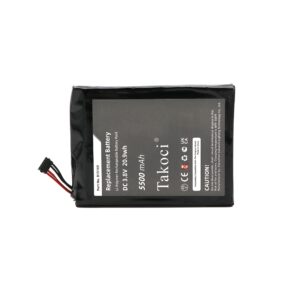 takoci replacement battery for ring video doorbell(1st gen) b15169,5500mah (2014 release/720p hd)