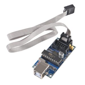 DWEII 2PCS USBTiny USBtinyISP AVR ISP Programmer 6/10 Pin Bootloader for Arduino UNO MEGA